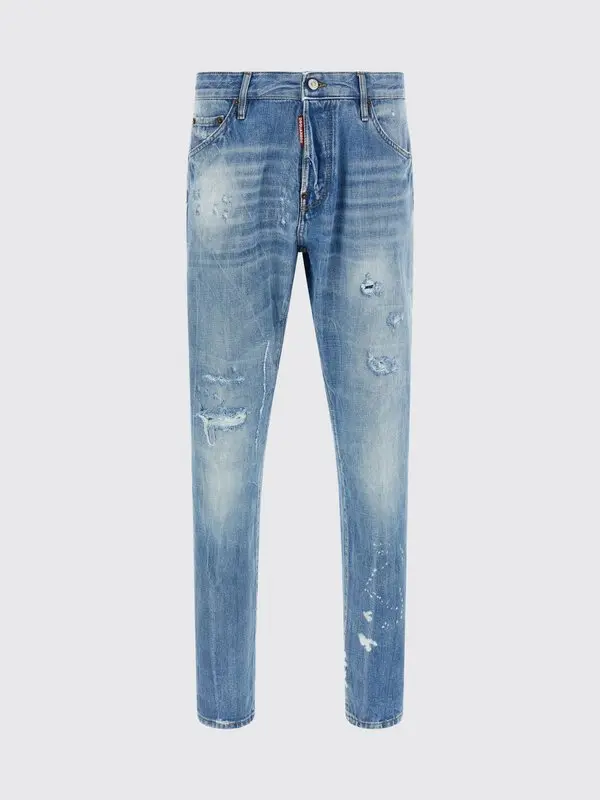 Dsquared2 Distressed Slim Fit Jeans