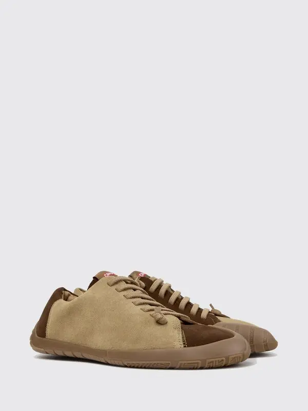 Camper Suede Leather Slip-on Sneakers