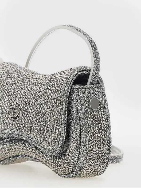 DIESEL® Embellished Mini Bag - Grey