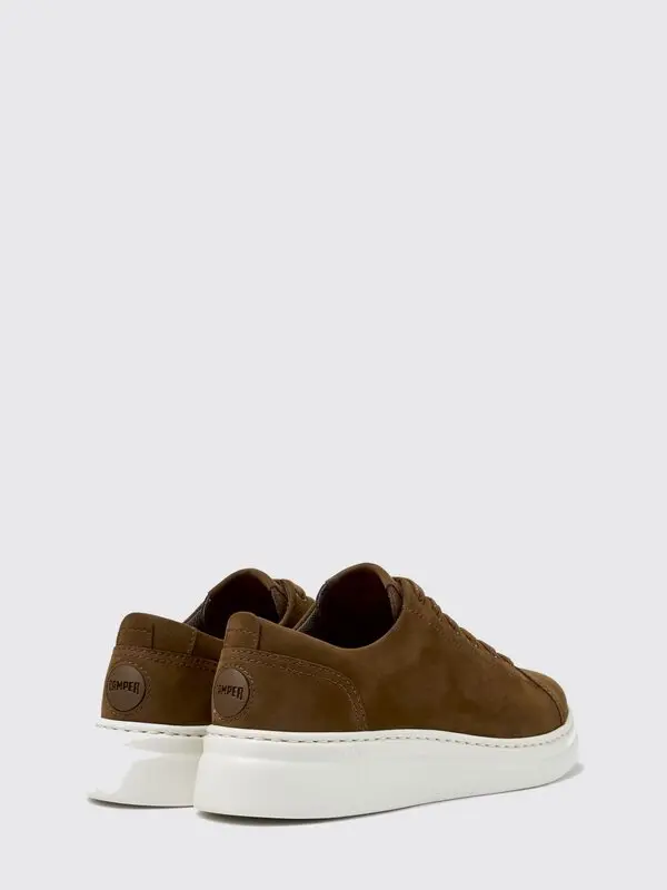 Camper Runner Up Platform Sneakers In Nubuck With Xl Extralight® Sole