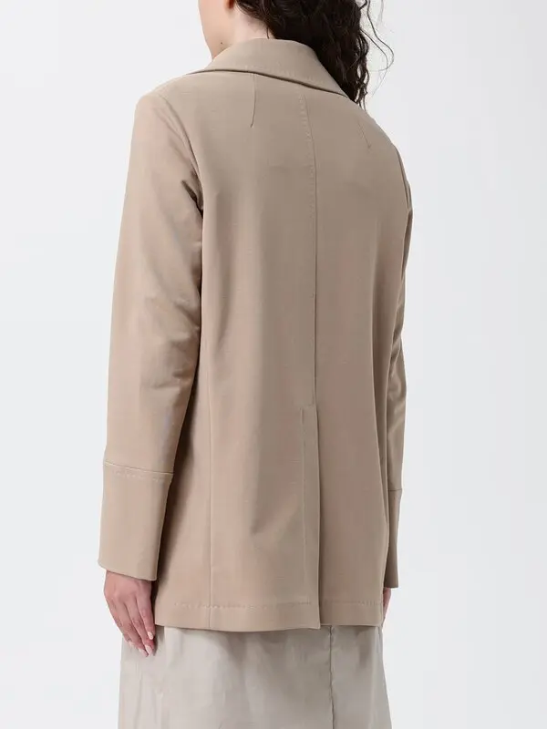 CIRCOLO 1901 Double-breasted Cotton Coat - Brown