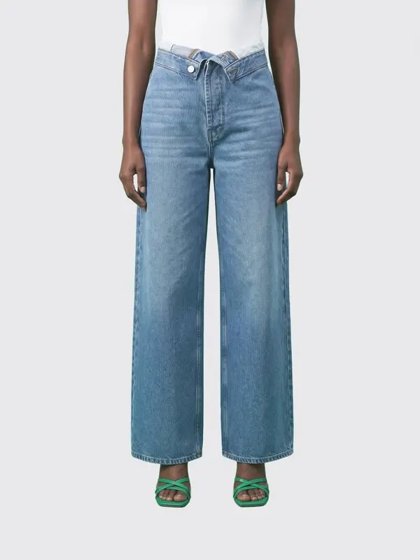 AMISH SUPPLIES Wideleg Cotton Jeans