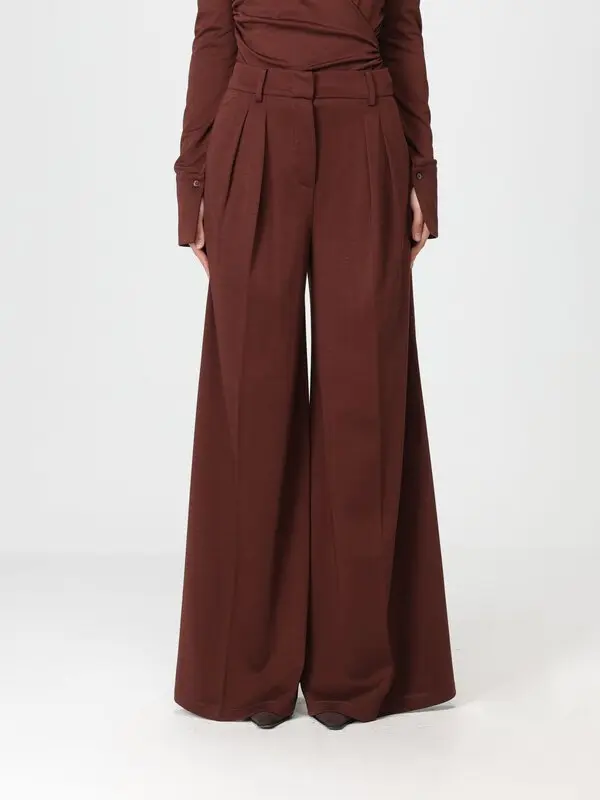 Max Mara Trousers Colour - Leather