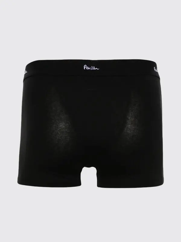 Paul Smith Set Of 3 Cotton Boxers - Black