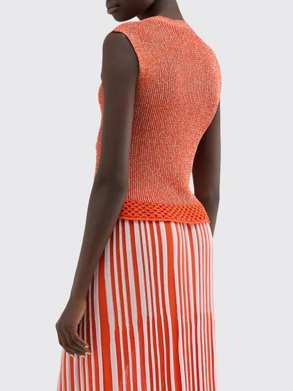 MARGHERITA MACCAPANI Giuly Knit Top - Orange