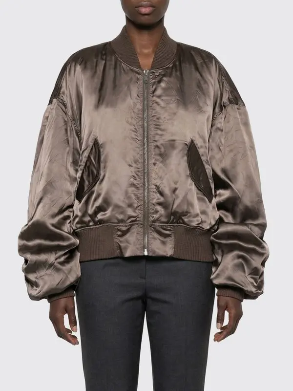 Rick Owens Technical Fabric Bomber Jacket - Grey 1