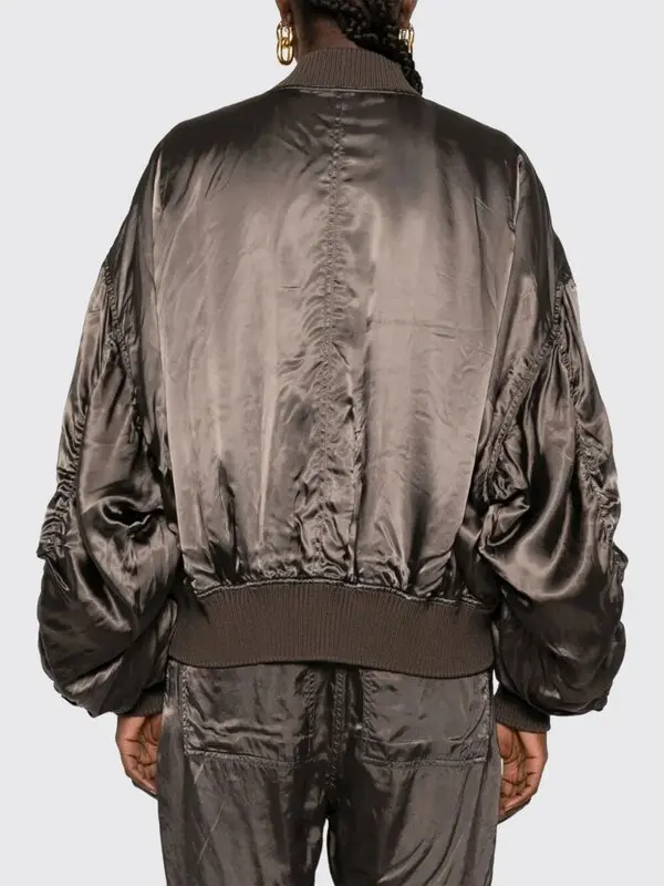 Rick Owens Technical Fabric Bomber Jacket - Grey 1