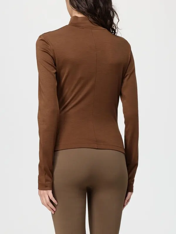 Max Mara Long Sleeve Draped Turtleneck