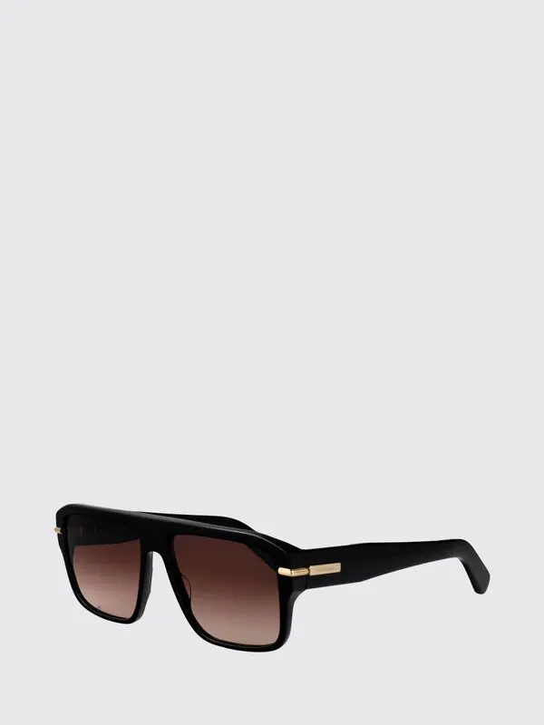 FERRAGAMO Aviator Sunglasses In Acetate With Gradient Lenses And Rectangular Frame - Black 1