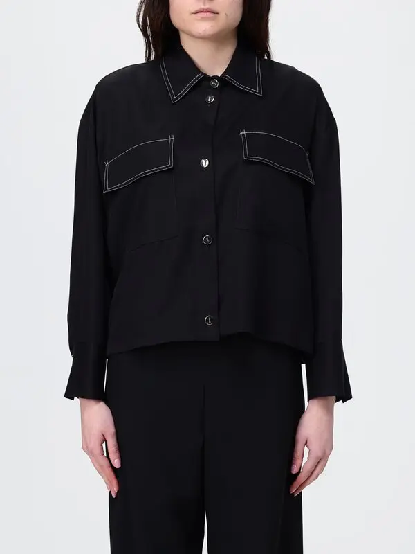 Liu Jo Cotton Shirt - Black