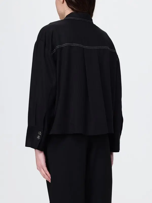 Liu Jo Cotton Shirt - Black