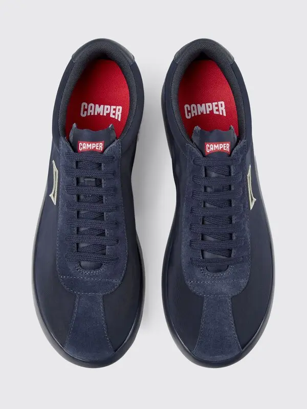 Camper Pelotas Xlf Recycled Polyester And Suede Sneakers