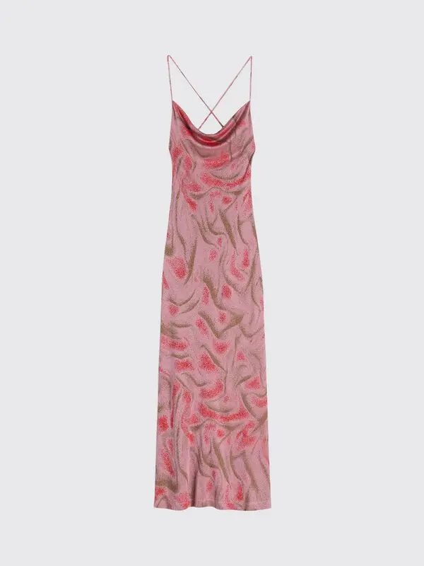 MARGHERITA MACCAPANI Printed Viscose Maxi Dress