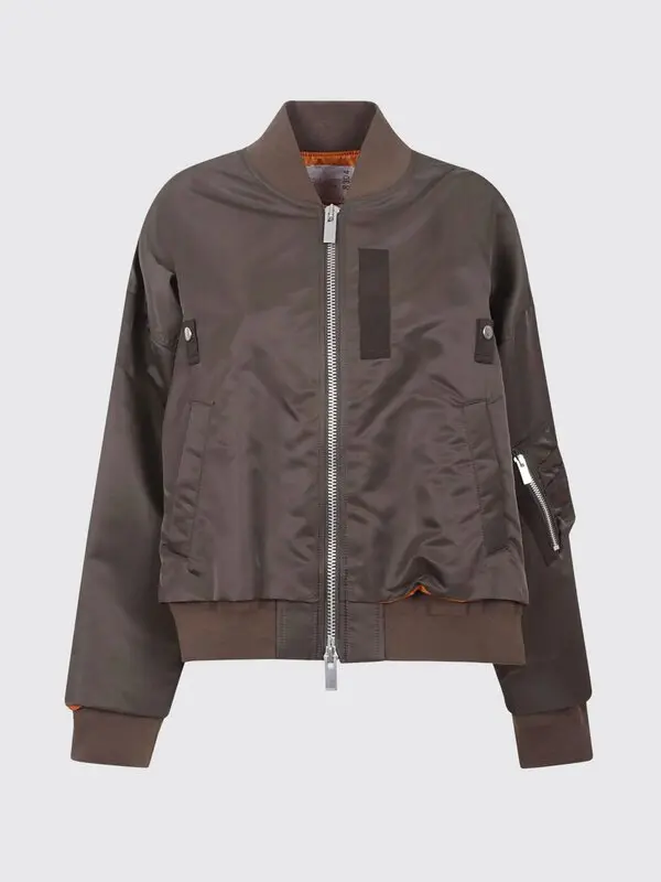Sacai Nylon Bomber Jacket - Kaki