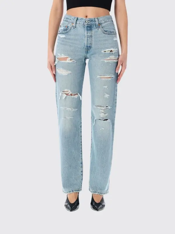 LEVI'S 501® Distressed Jeans - Denim