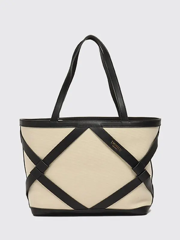 TWINSET Cotton Canvas Bag