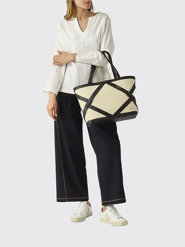 TWINSET Cotton Canvas Bag