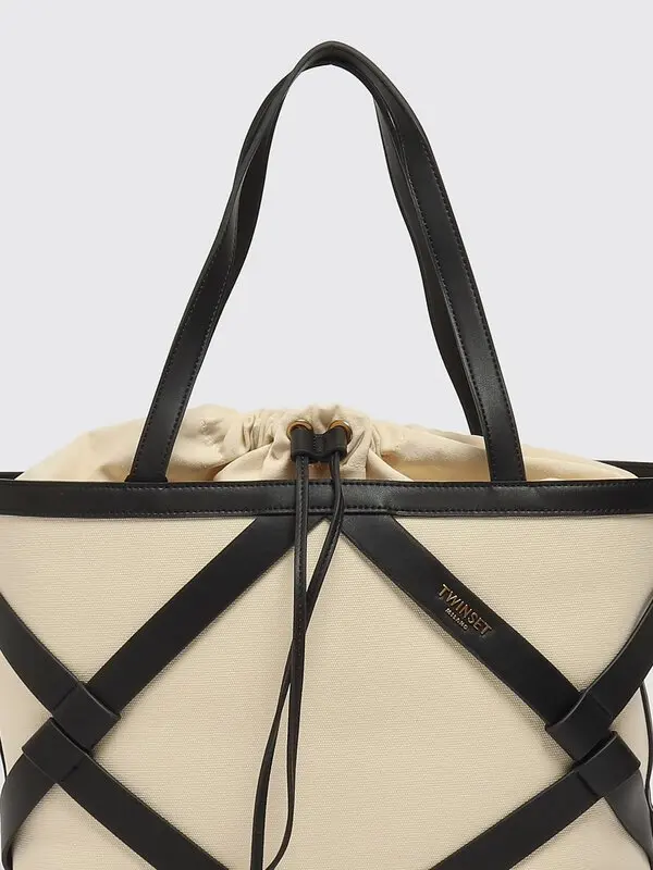 TWINSET Cotton Canvas Bag