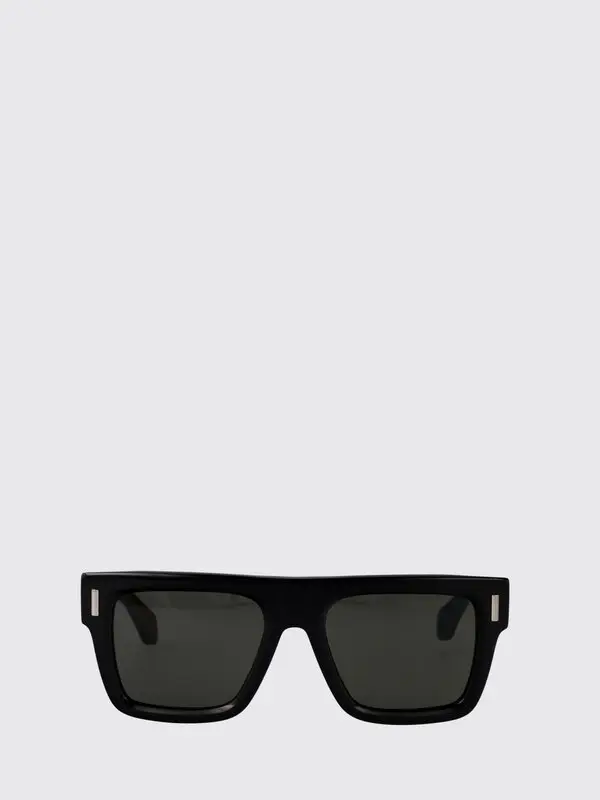 FERRAGAMO Rectangular Acetate Aviator Sunglasses With Logo - Black