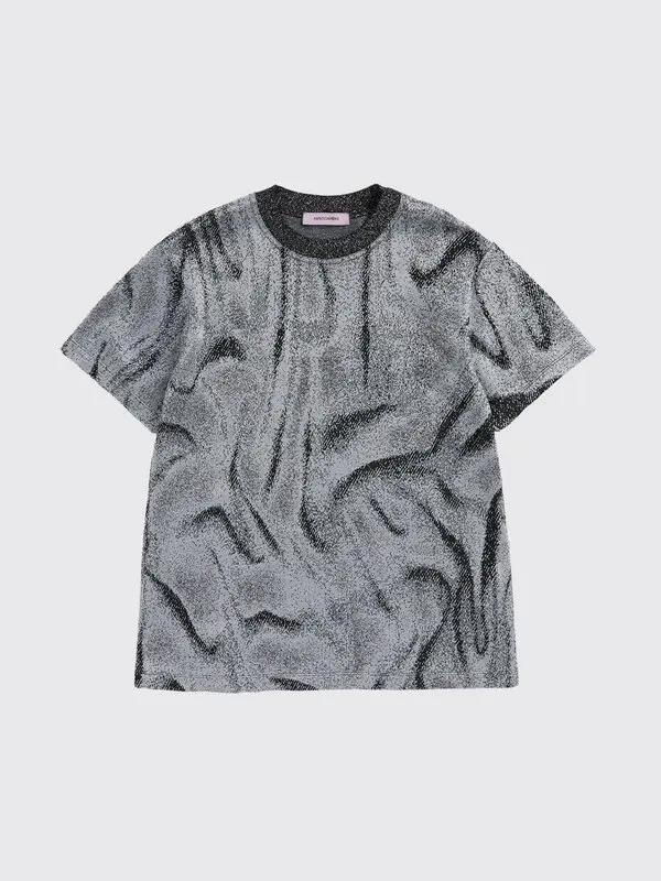 MARGHERITA MACCAPANI Viscose T-shirt With Abstract Pattern