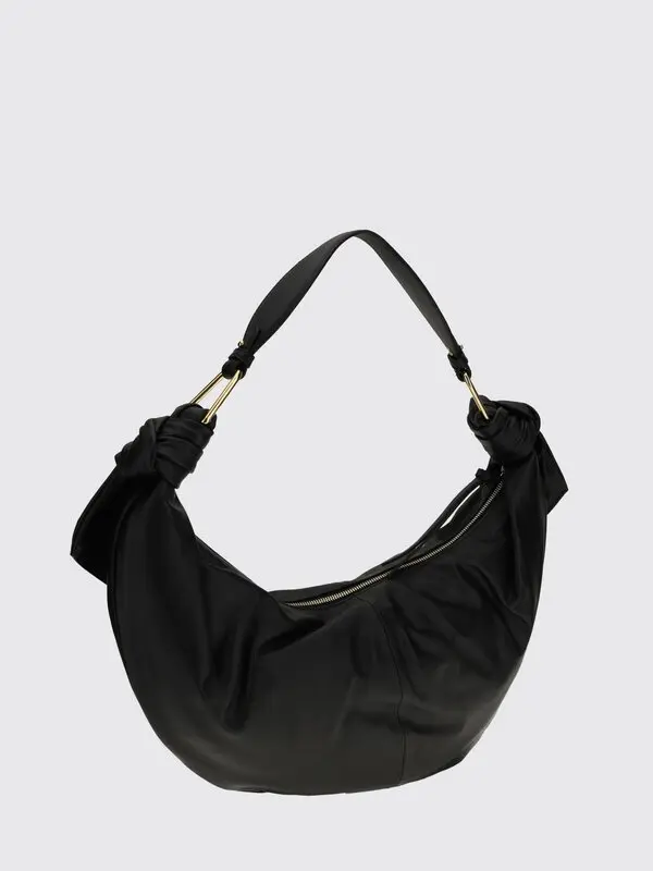 COCCINELLE Shoulder Bag With Knot Detail - Black
