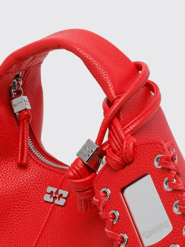 GANNI Recycled Polyester Blend Hobo Bag