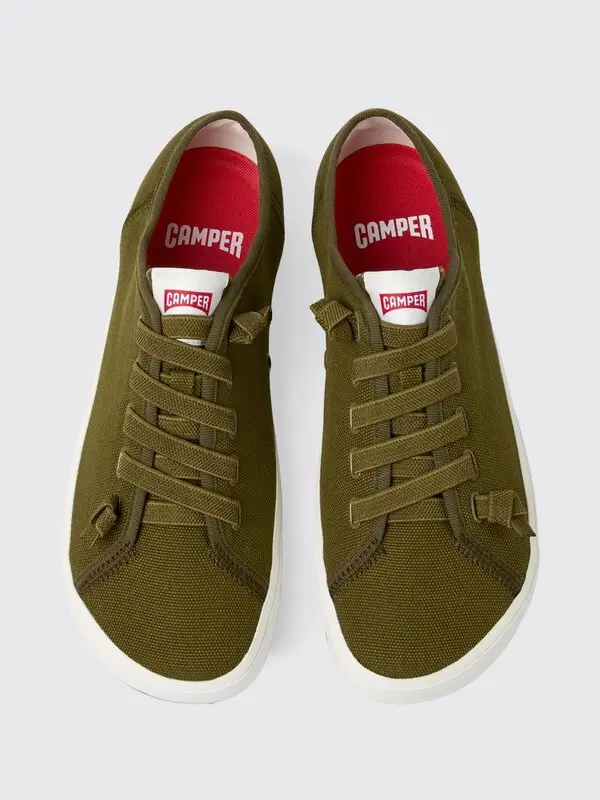 Camper Peu Rambla Ii Recycled Cotton Sneakers - Green