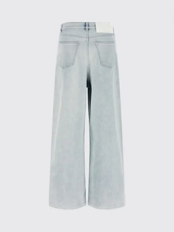 MAISON MARGIELA Drawstring Stretch Denim Straight Jeans