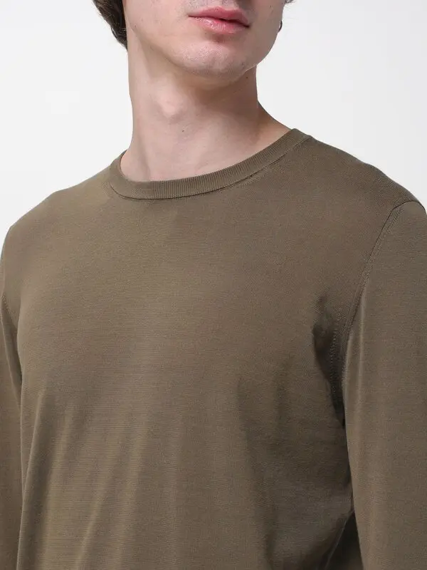 DRUMOHR Basic Shaved Cotton Crew-neck Sweater