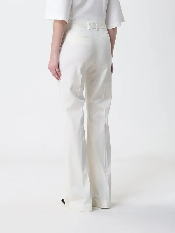 PT TORINO Flared Cotton And Silk Blend Trousers