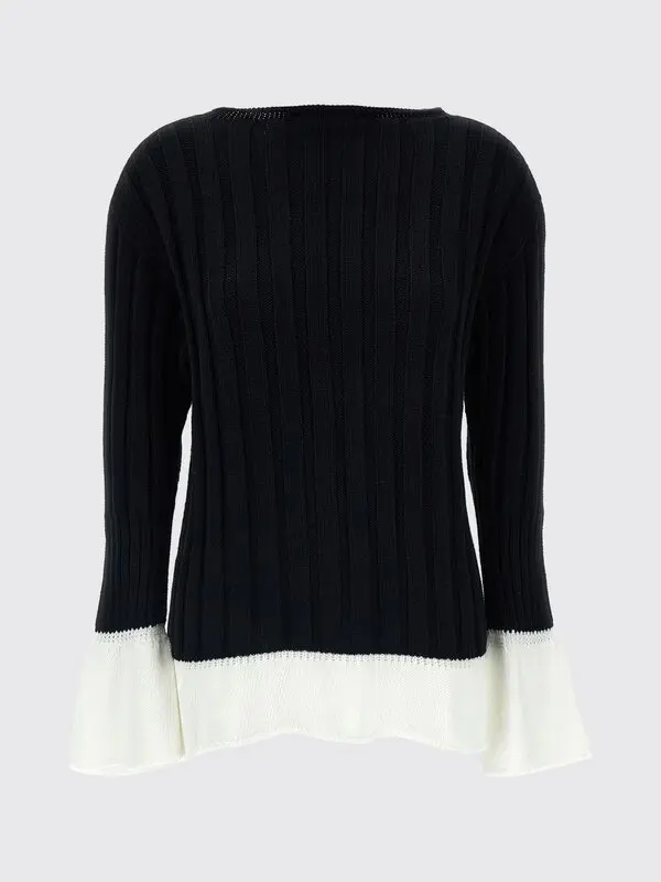 Issey Miyake Ribbed Knit Pullover