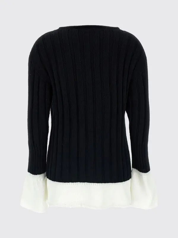 Issey Miyake Ribbed Knit Pullover