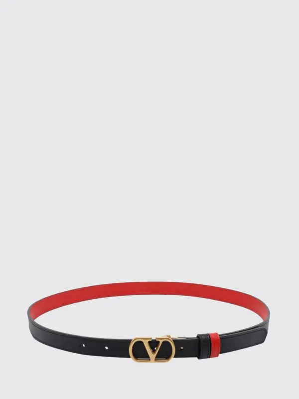 Valentino Garavani Vlogo Belt - Red