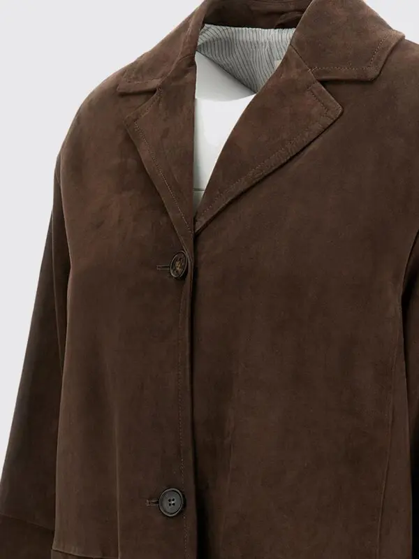 Max Mara Ortensia Suede Coat