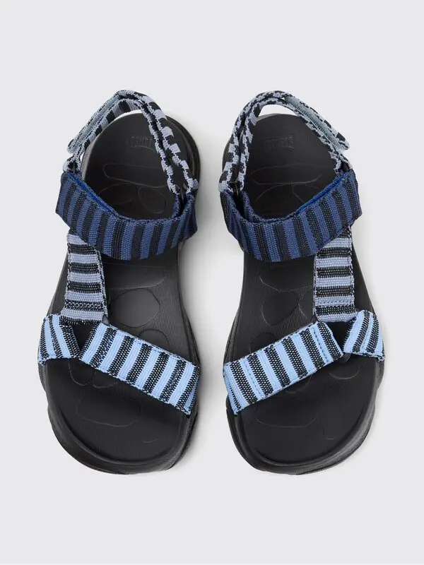 Camper Karst Striped Recycled Polyester Sandals