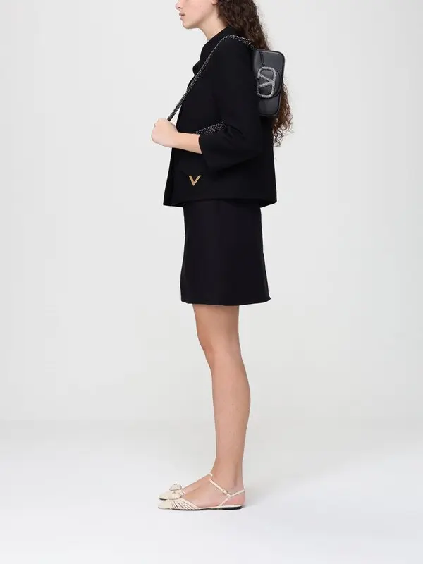 Valentino Garavani Vlogo Wool And Silk Jacket