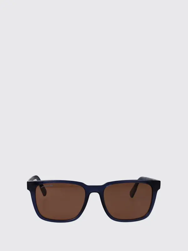 Lacoste Aviator Acetate Sunglasses With Monogram Logo