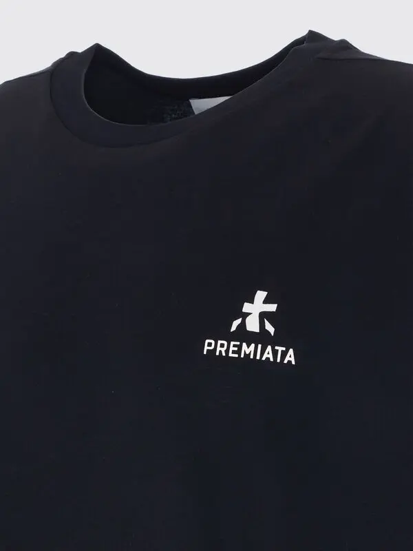 Premiata Cotton T-shirt With Logo - Black