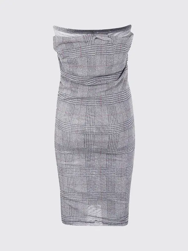 JEAN PAUL GAULTIER Plaid Midi Skirt