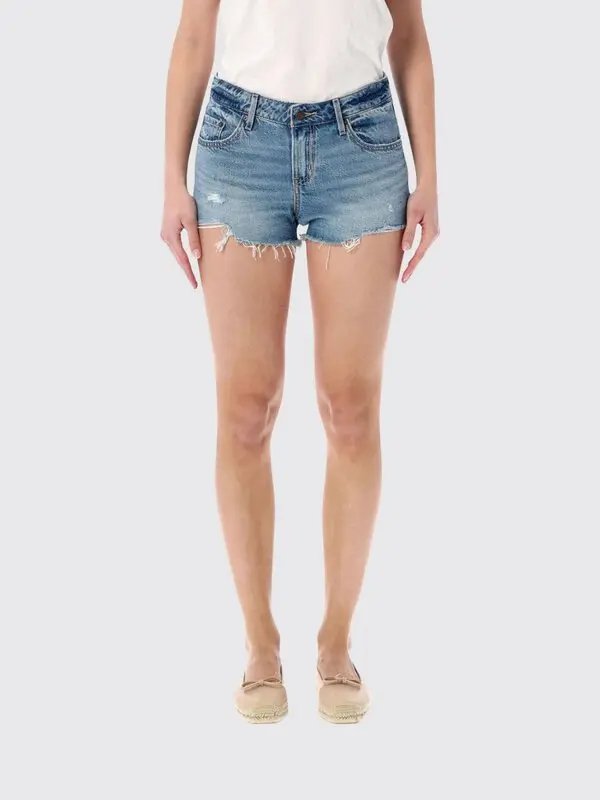 LEVI'S Cotton Denim Shorts - Blue