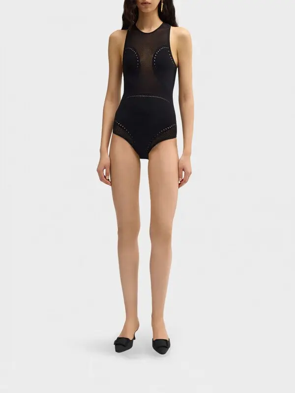 MARGHERITA MACCAPANI Does-all Bodysuit In Econyl - Black