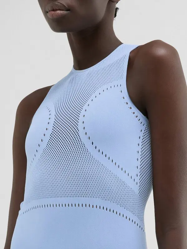 MARGHERITA MACCAPANI Bodysuit In Econyl - Sky
