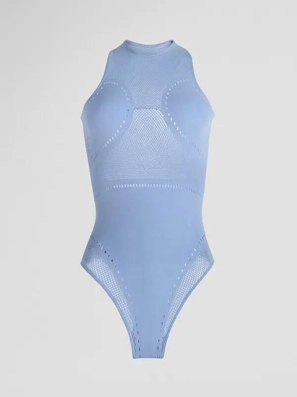 MARGHERITA MACCAPANI Bodysuit In Econyl - Sky