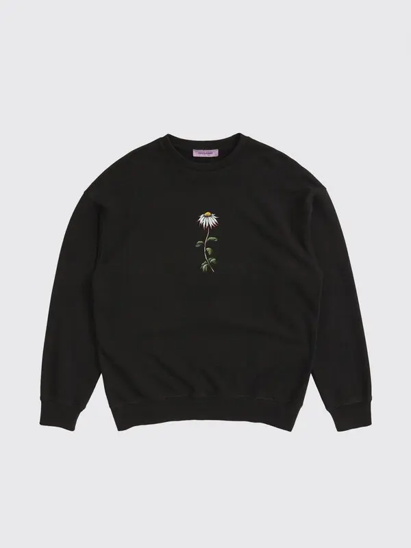 MARGHERITA MACCAPANI Cotton Sweatshirt With Floral Print