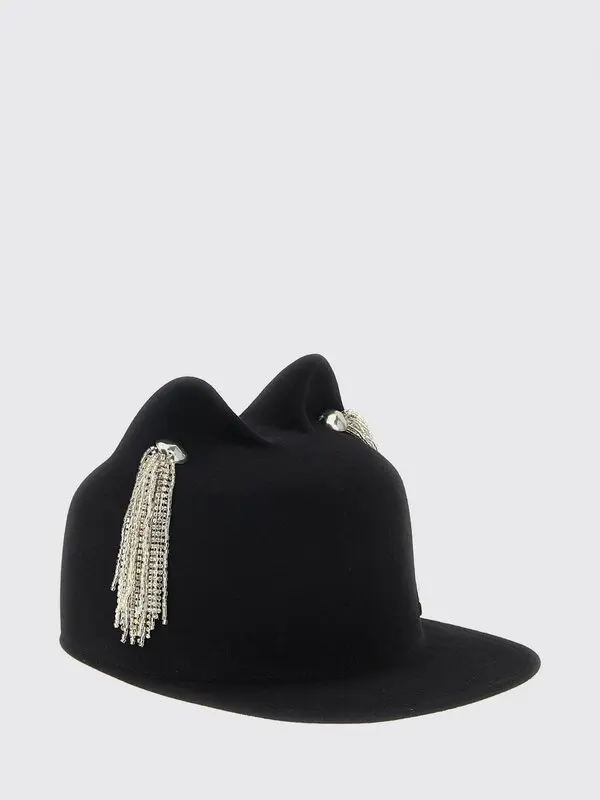 MAISON MICHEL Embellished Hat