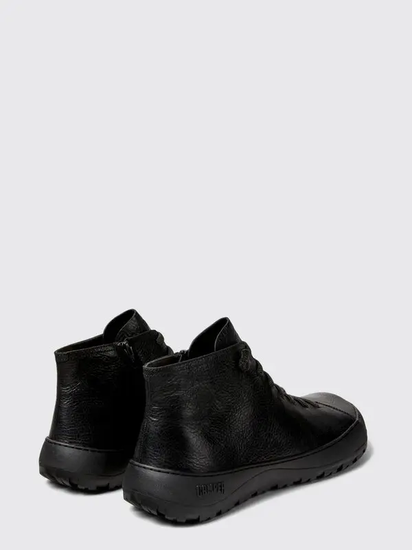 Camper Peu Serra Grained Leather Chukka Boots
