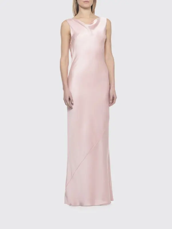 Norma Kamali Crêpe Long Dress