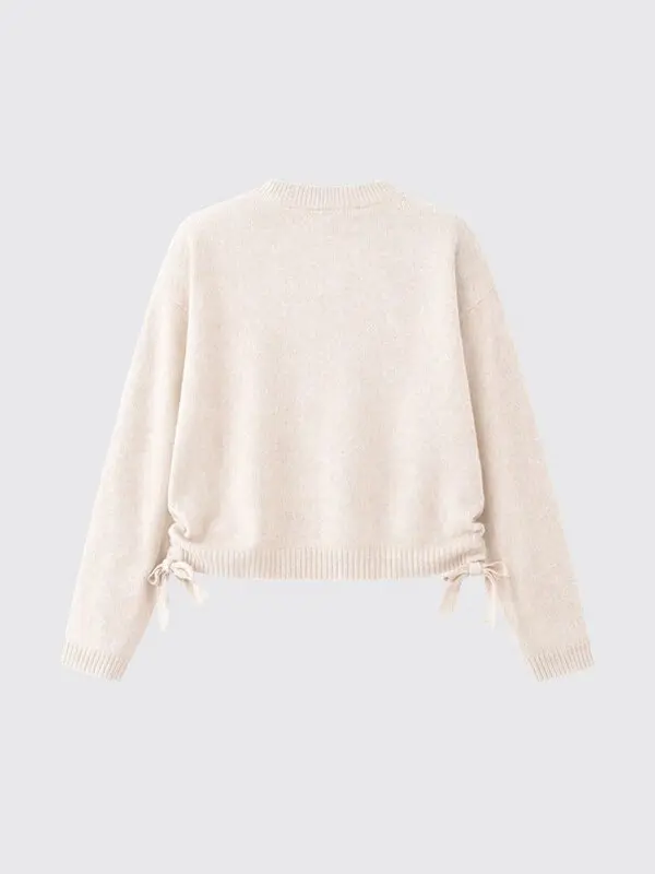 GANNI Wool Crew-neck Pullover