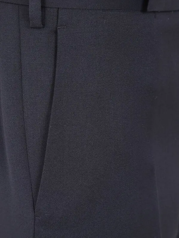 LARDINI Tailored Trousers - Black