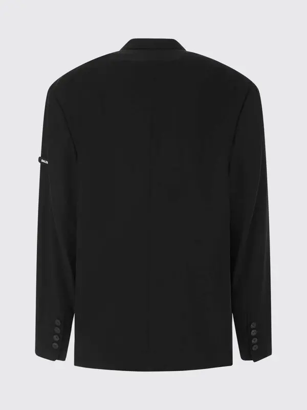 Balenciaga Single Breasted Viscose Blazer